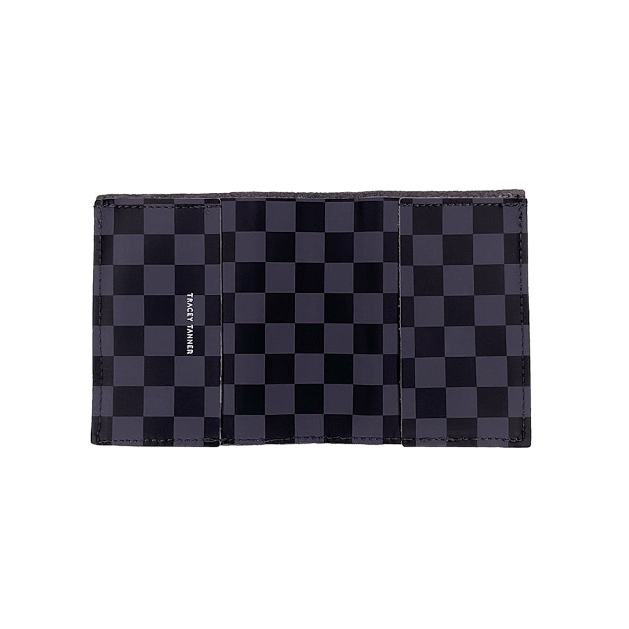 CHECKERBOARD DREW WALLET – traceytanner